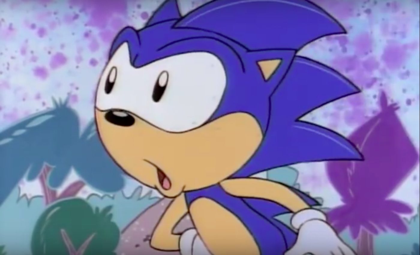 The first 'Sonic the Hedgehog' poster is pretty creepy