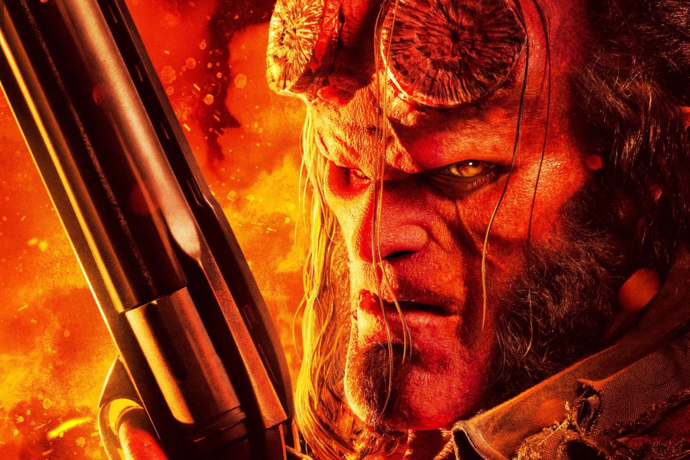 The new 'Hellboy' trailer brings fire, brimstone, and 'Smoke on the Water'