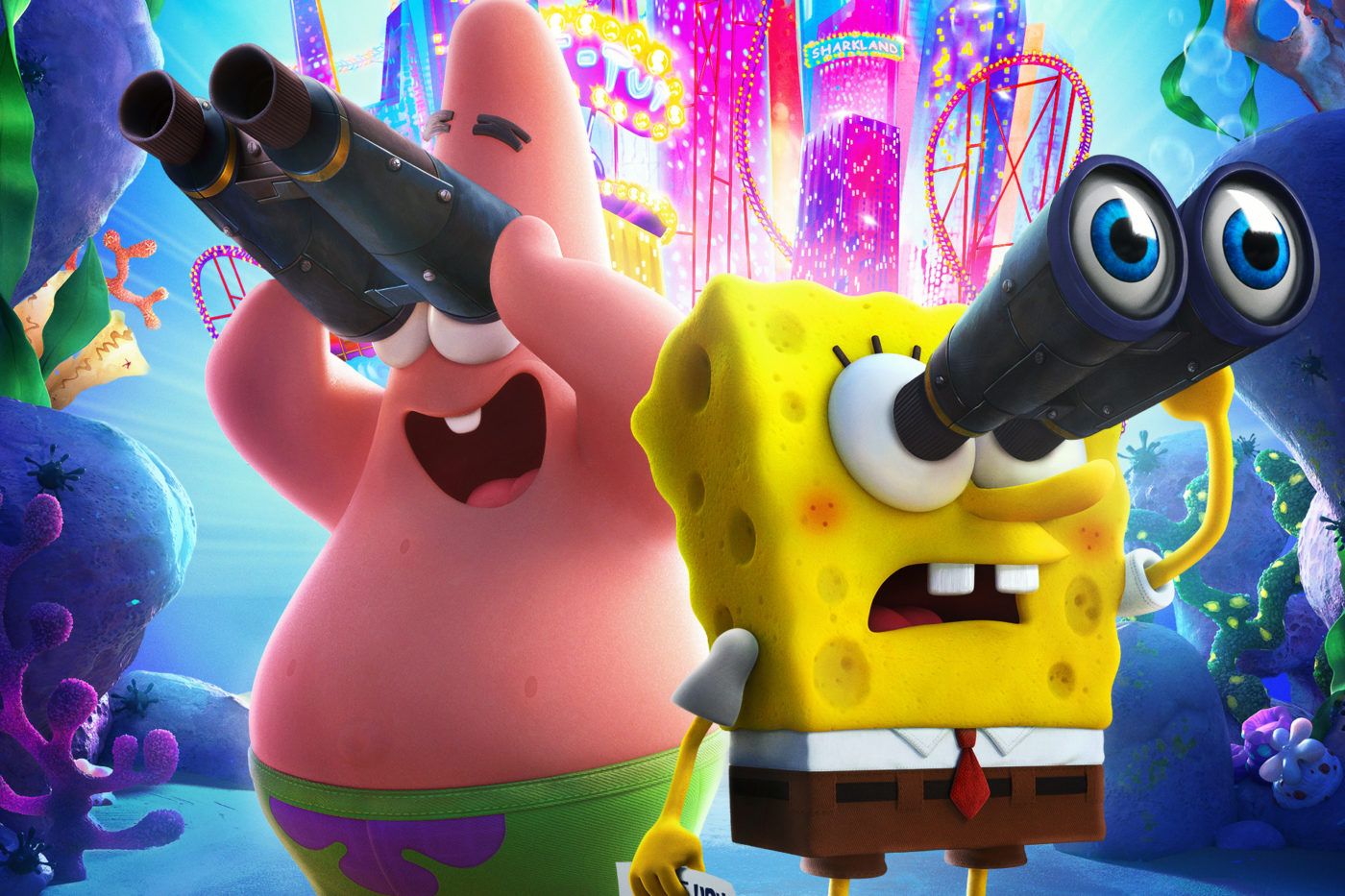 Whoa: Keanu Reeves meets Spongebob in the 'Sponge on the Run' trailer