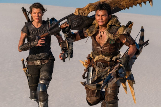 The 'Monster Hunter' trailer is goofy as all hell