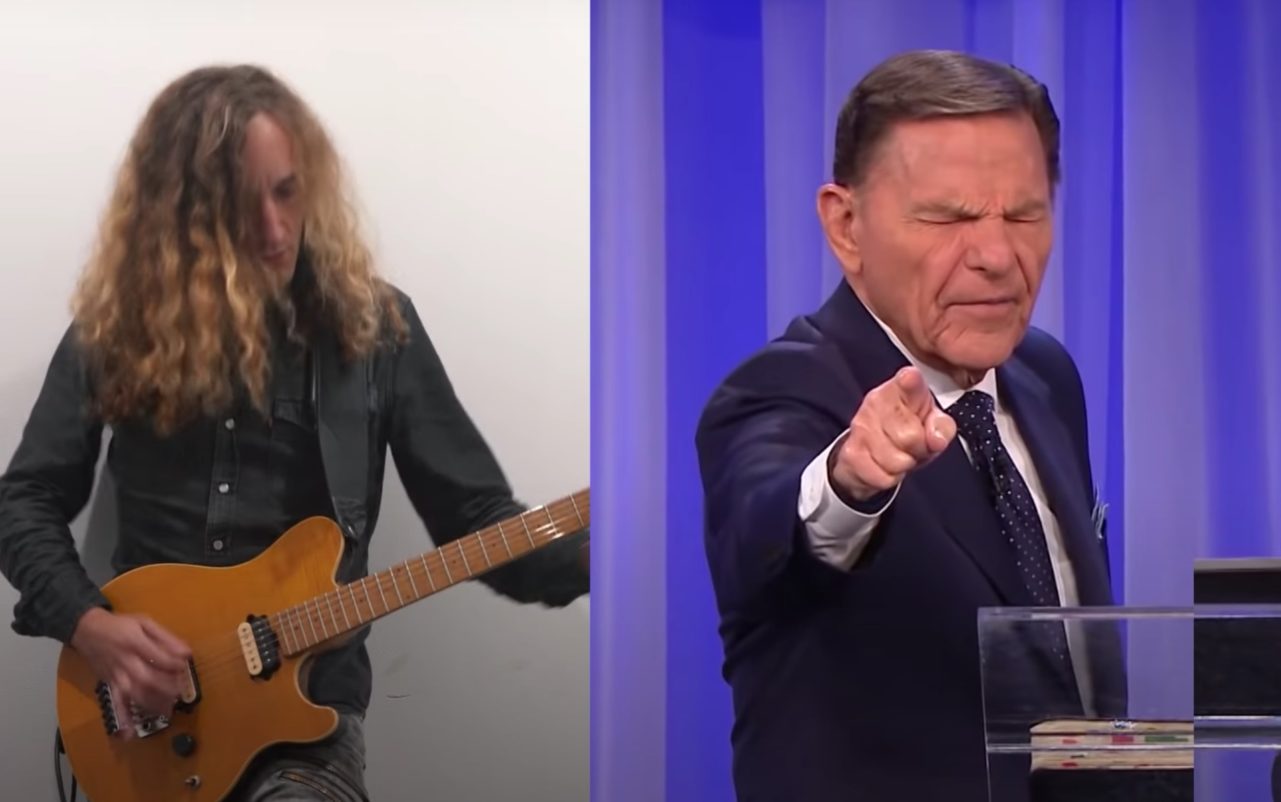 Pastor Kenneth Copeland gets a heavy metal remix from Andre Antunes