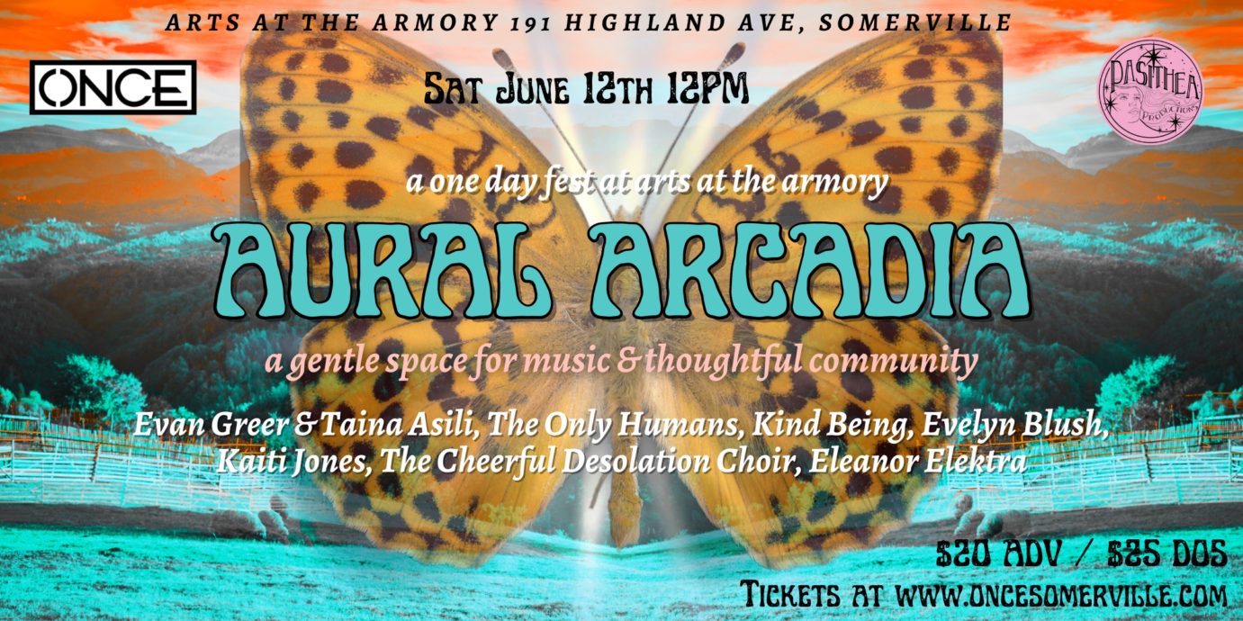 ONCE announces 'Aural Arcadia' festival at the Armory in Somerville