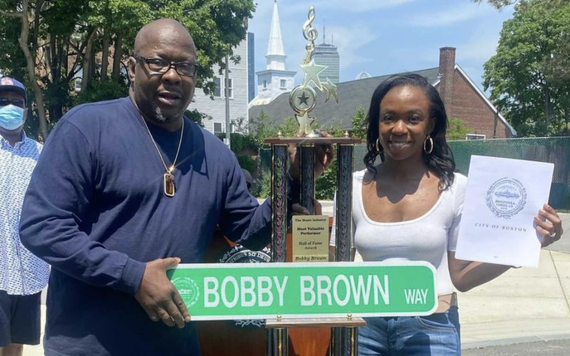 City of Boston dedicates 'Bobby Brown Way' in Roxbury