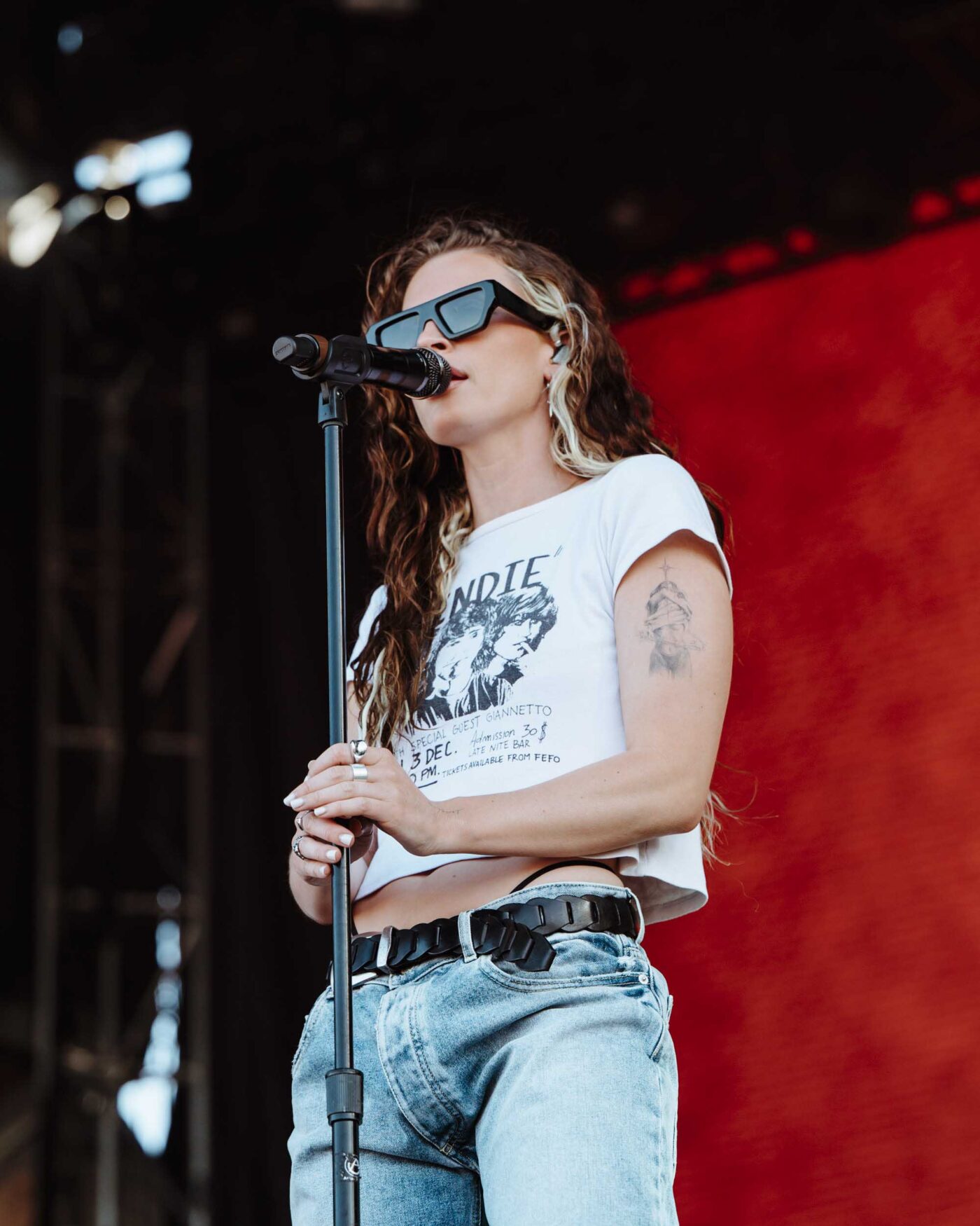 Boston Calling Photo Gallery: Fletcher live on the Blue Stage