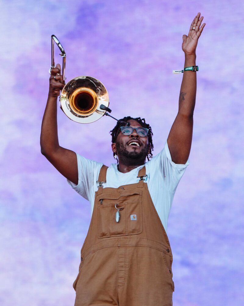 Boston Calling Photo Gallery: The Q-Tip Bandits live on the Blue Stage