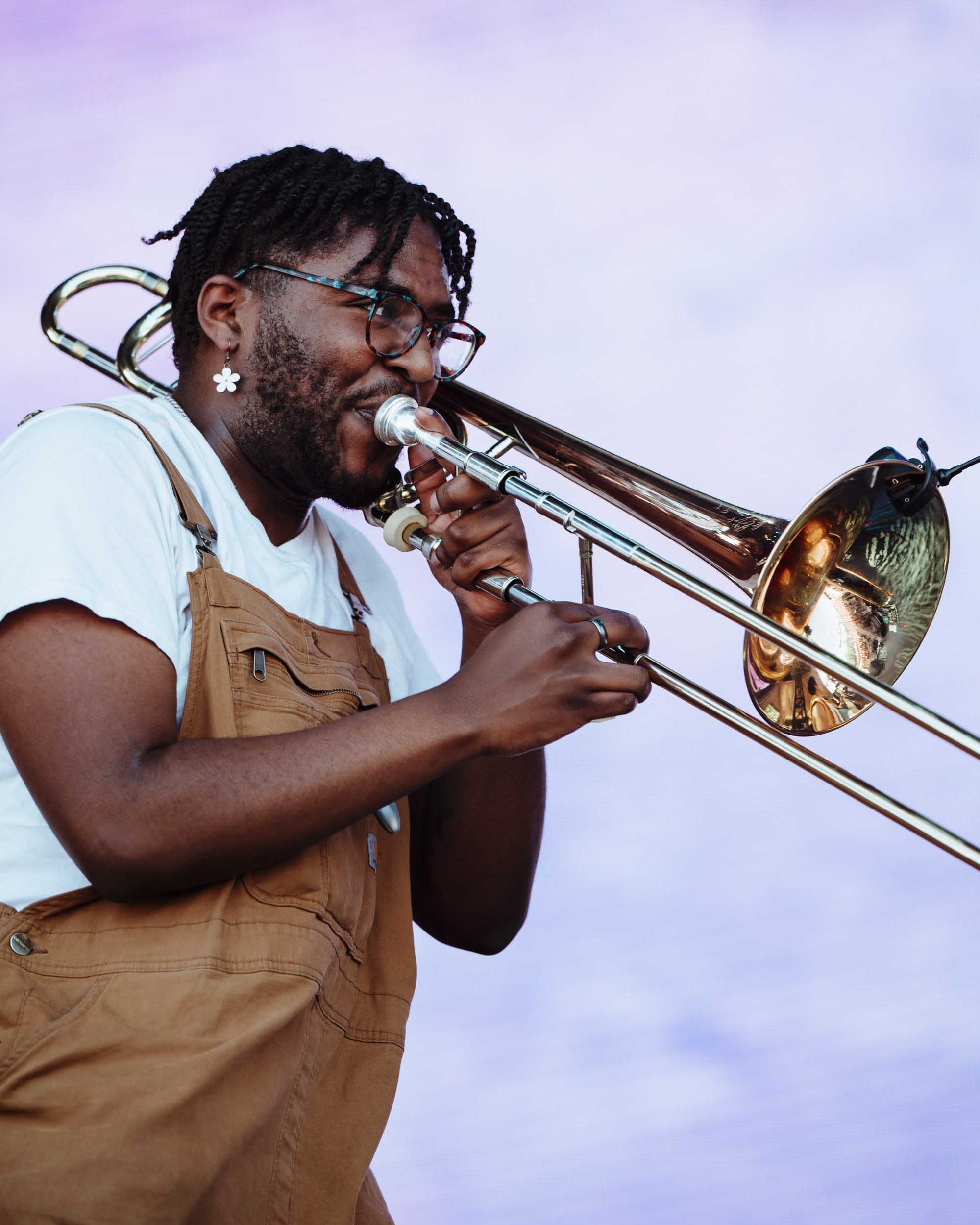Boston Calling Photo Gallery: The Q-Tip Bandits live on the Blue Stage