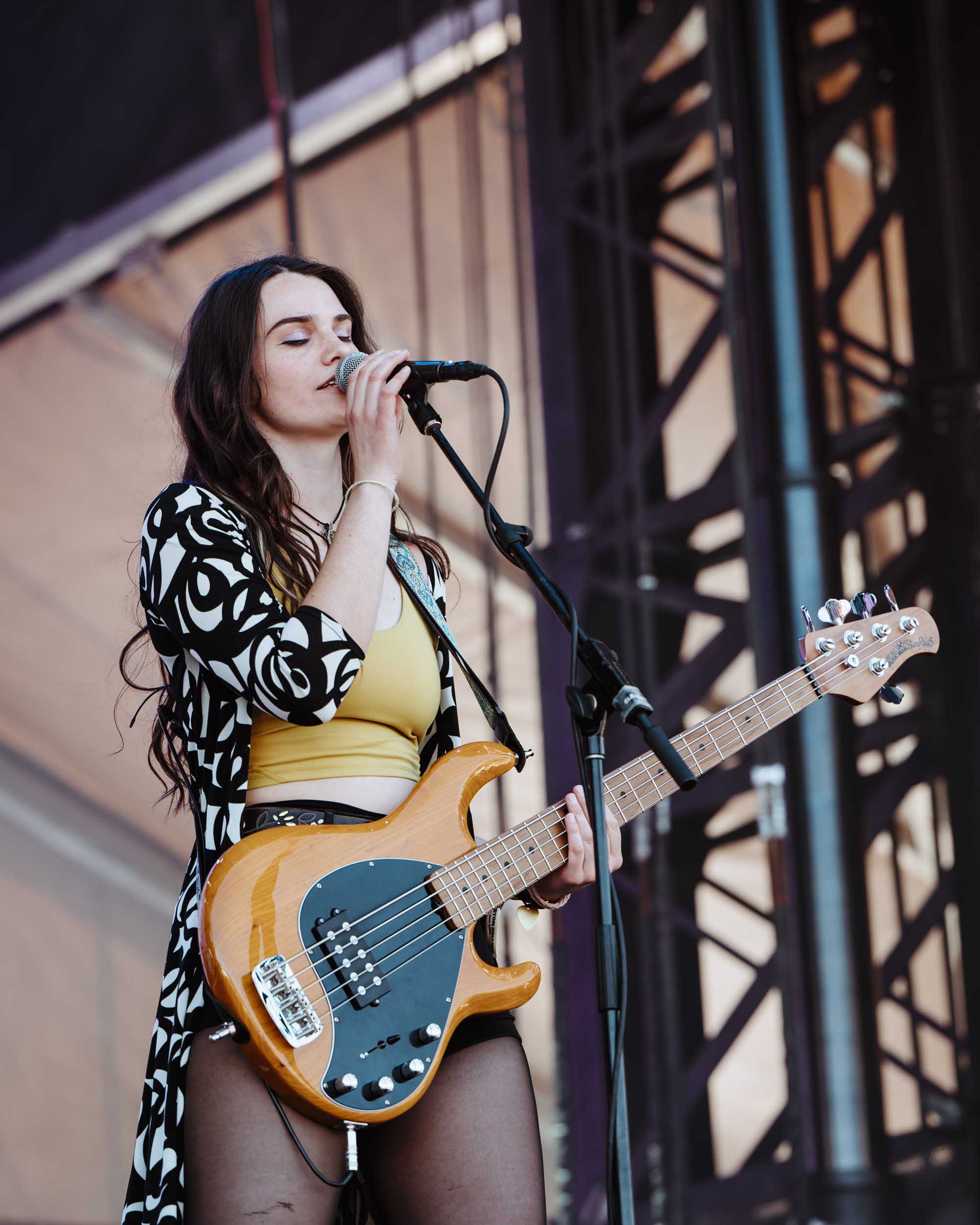 Boston Calling Photo Gallery: The Q-Tip Bandits live on the Blue Stage