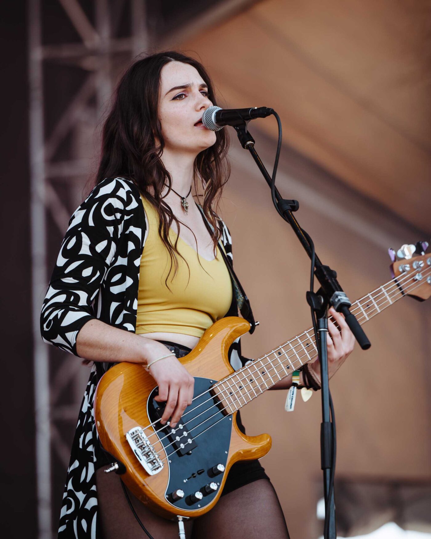 Boston Calling Photo Gallery: The Q-Tip Bandits live on the Blue Stage