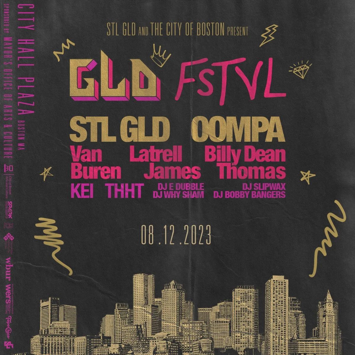 Fest Intentions: GLD FSTVL at City Hall Plaza in Boston, Massachusetts