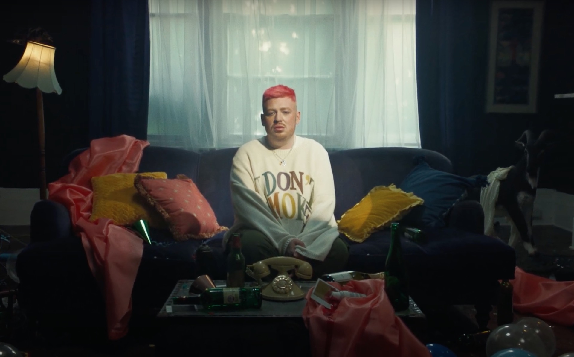 Saint Harison offers a visual invitation for 'more weed, less friends'