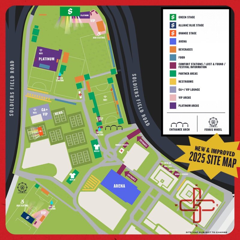 Boston Calling unveils layout changes for 2025 festival