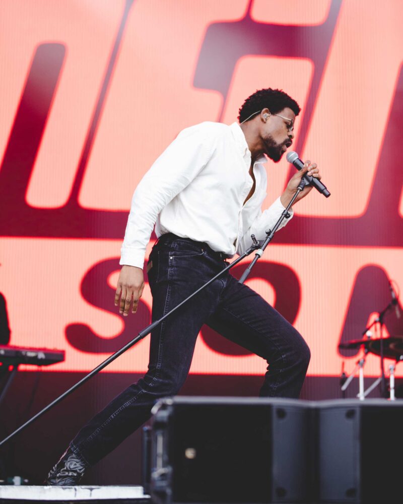 Boston Calling Photo: Infinity Song live on the Allianz Blue Stage