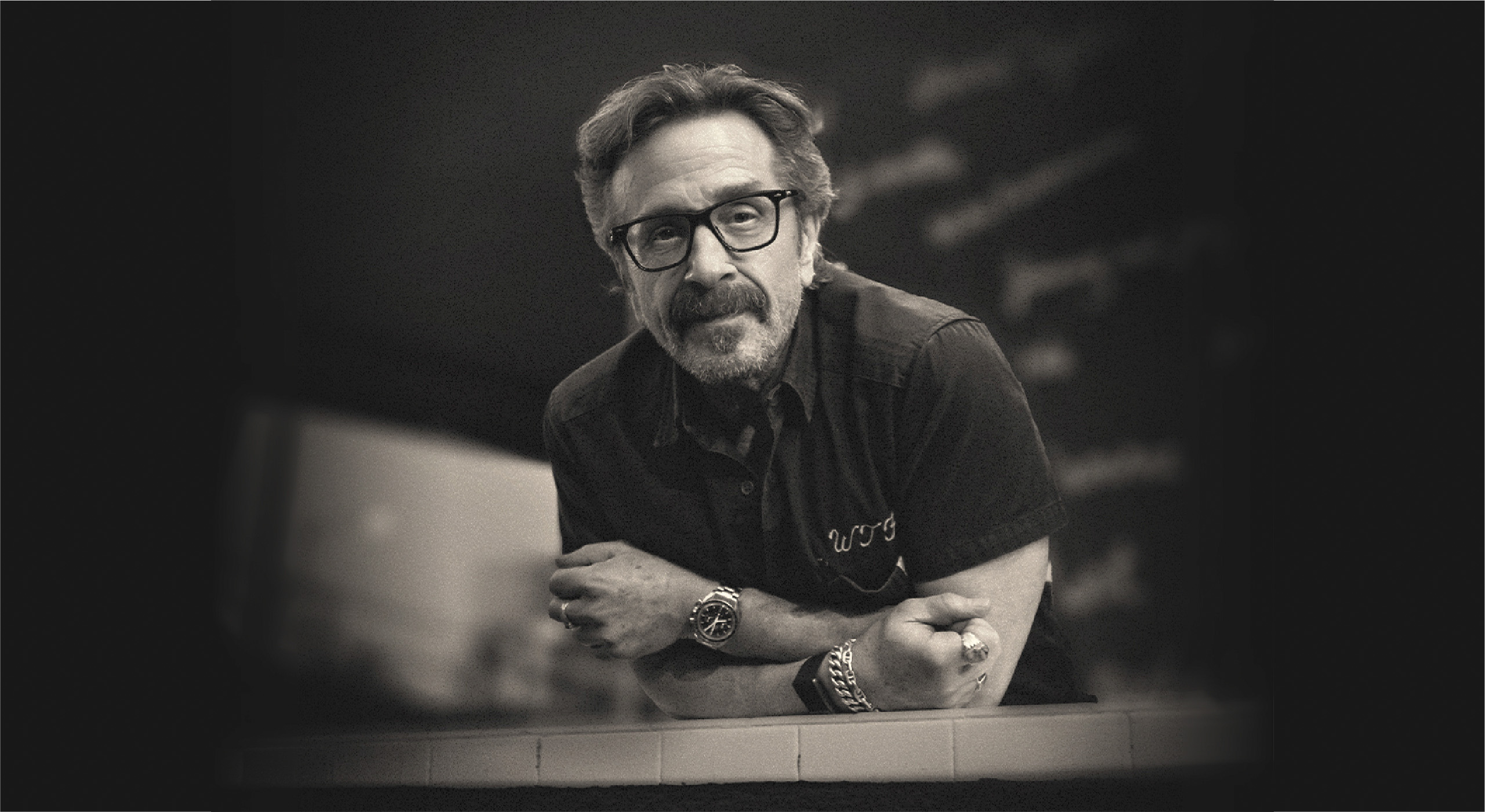 Marc Maron pledges to keep 'Yammering into the Void' in Medford